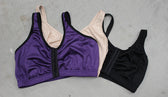 Merino Front Opening Bra - Post Surgery Bra