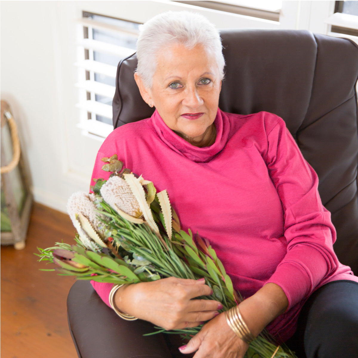 Women's Merino Roll Neck Skivvy